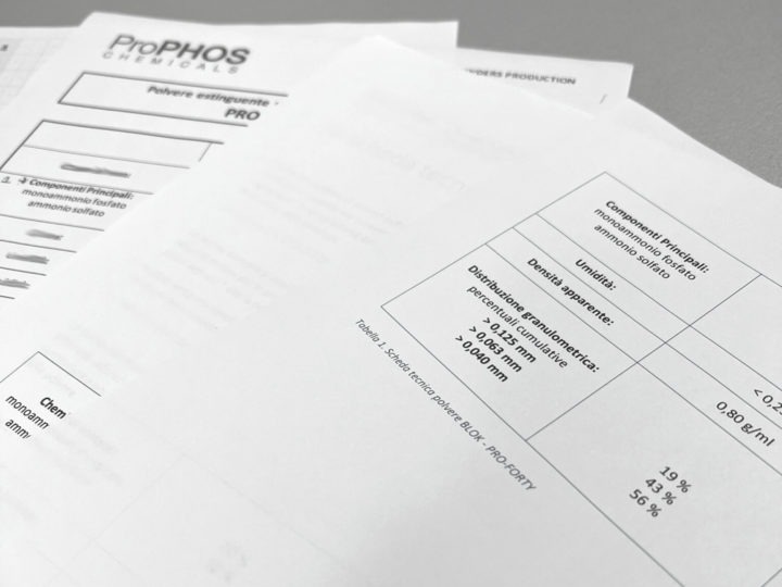 Extinguishing powders: the EN 615:2009 Standard and the Technical Data ...